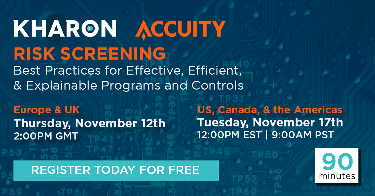 Risk Screening: Best Practices for Effective, Efficient and Explainable ...